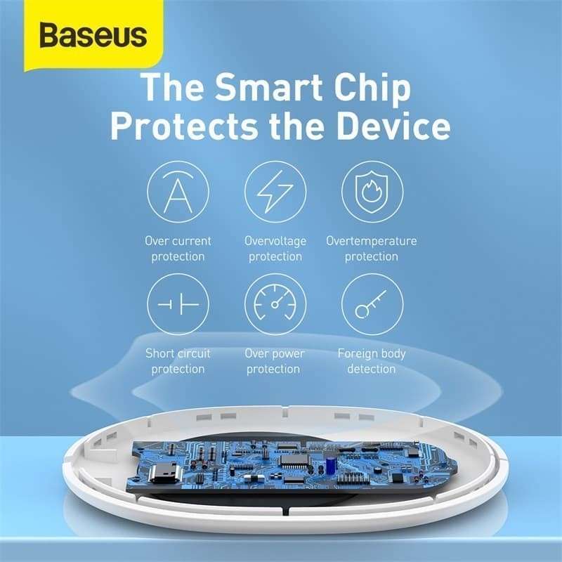 Jual Baseus Wireless Charger Pad 15w Jelly Fast Charging Pods Dock ...