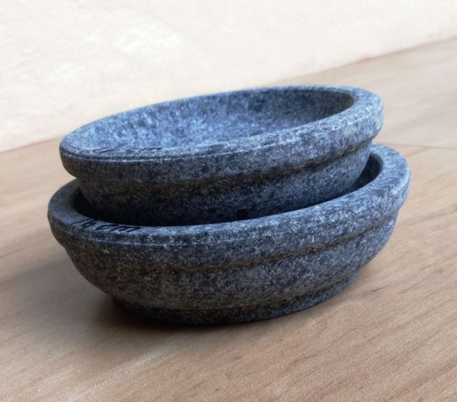 Jual Cobek Mini Batu Asli 14 Cm Tanpa Ulekan Cocok Untuk Tempat Sambal ...