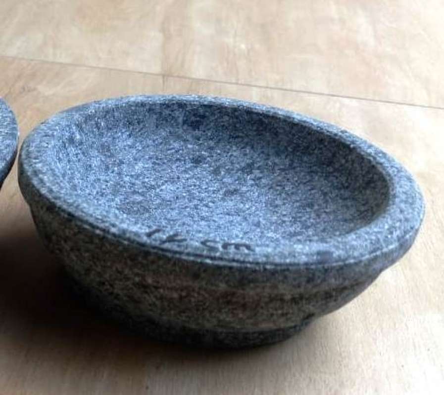 Jual Cobek Mini Batu Asli 14 Cm Tanpa Ulekan Cocok Untuk Tempat Sambal ...