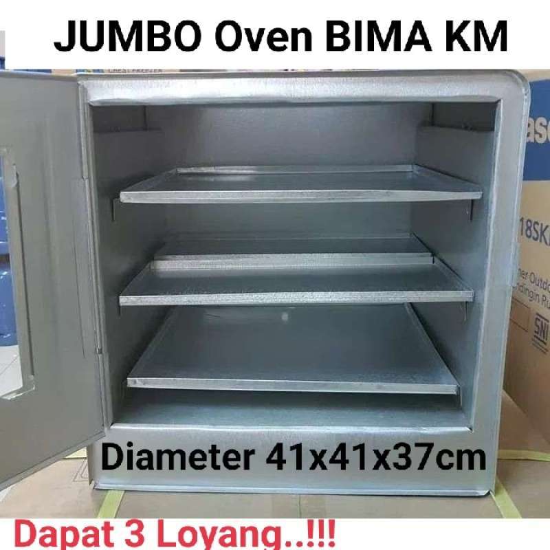 Promo Oven Kompor Tangkringan Oven Bima 3 Susun Plus 3 Buah Loyang ...