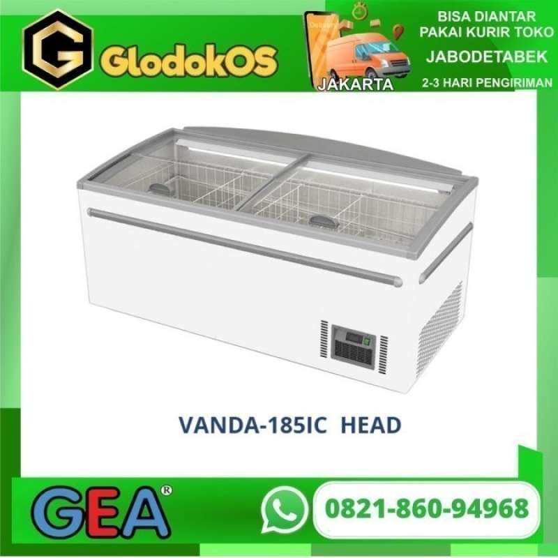 Promo Gea Vanda-185ic Glass Door Island Freezer Supermarket Garansi Resmi Diskon 23% Di Seller ...