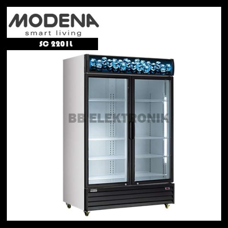 Promo Modena Sc 2201l Showcase Cooler Pendingin 1200l - Khusus ...
