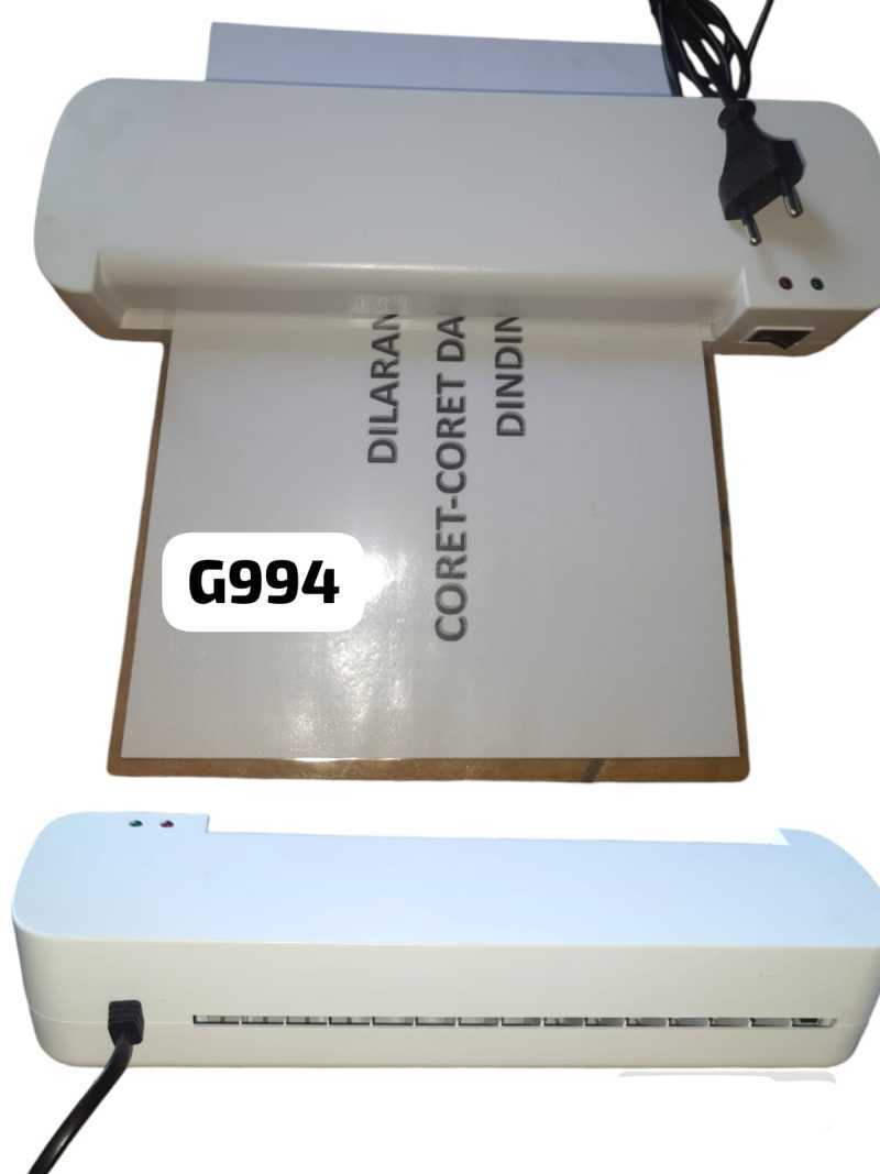 Jual G994 Original Mesin Laminating A4 Alat Press Kertas Folow Watt ...