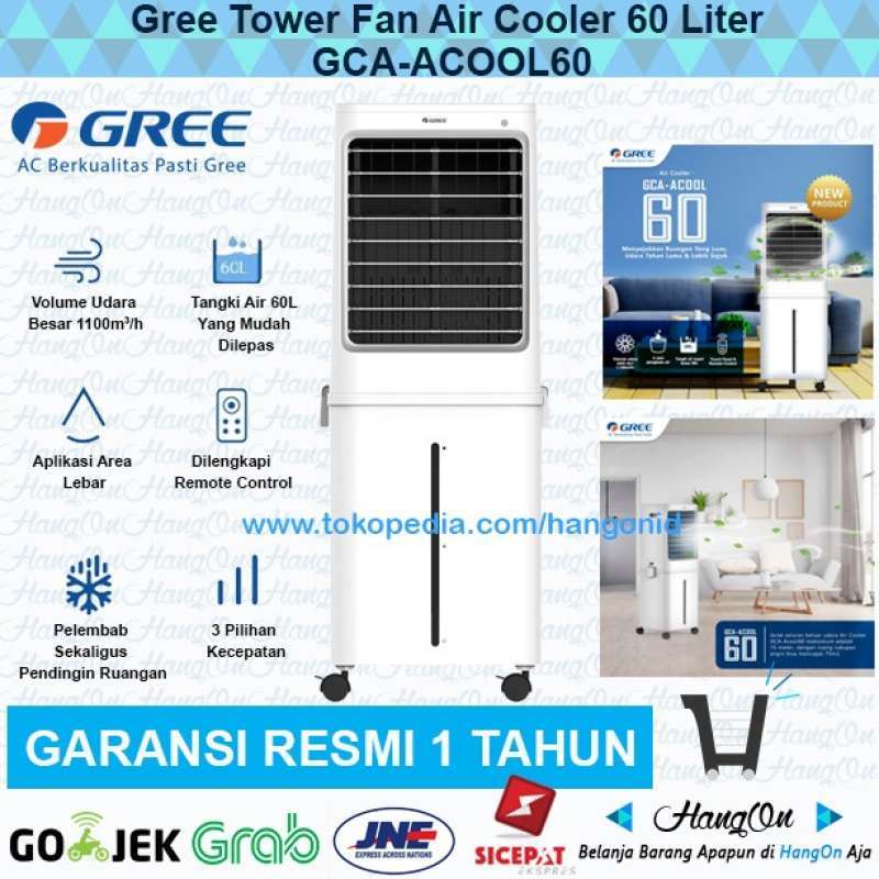 Promo Gree Tower Fan Air Cooler Kapasitas 60 Liter 60l Gca acool60 Not promo-gree-tower-fan-air-cooler-kapasitas-60-liter-60l-gca-acool60-not