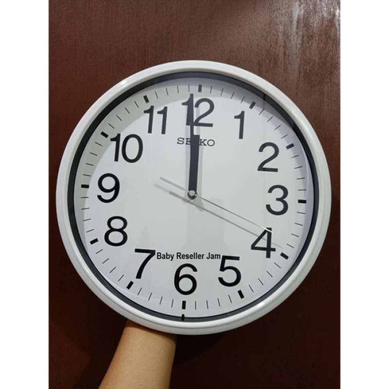 Promo Jam Dinding Seiko Original Qxa756w Qxa756 Garansi Resmi Diskon 23 ...