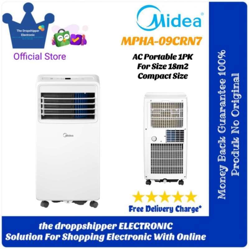 Promo Ac Portable 1pk Midea Mpha-09crn7 Ac Portable Midea 1pk ...