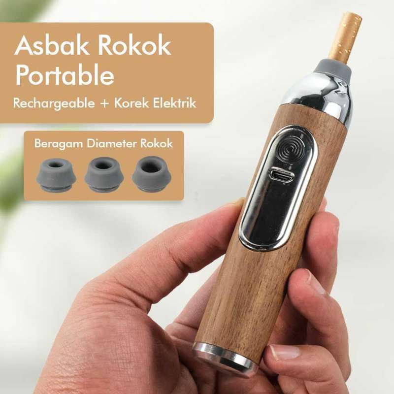 Jual Carfun Asbak Rokok Portable Pipe Smoking Rechargeable With Lighter ...