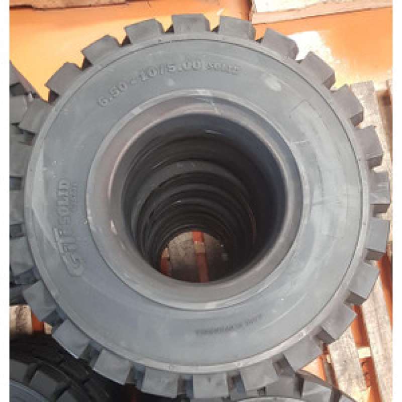 Jual Ban Forklift Giti Solid Ukuran 650-10 Ban Mati Pneumatic Ban Buta ...