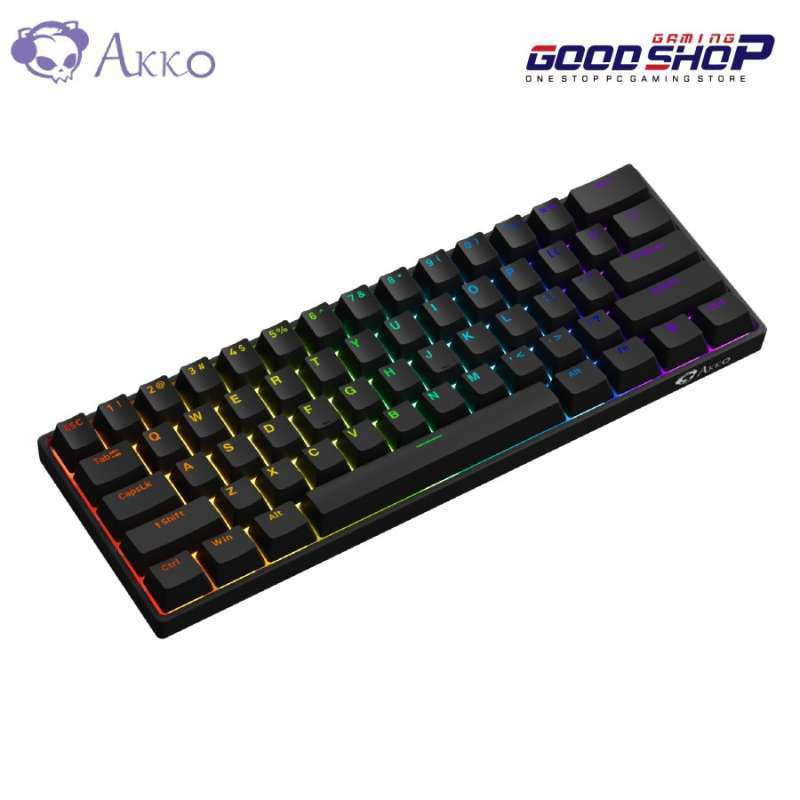 Jual Akko 3061s - He Shine-through Black Sakura Kailh Pink Magnetic ...