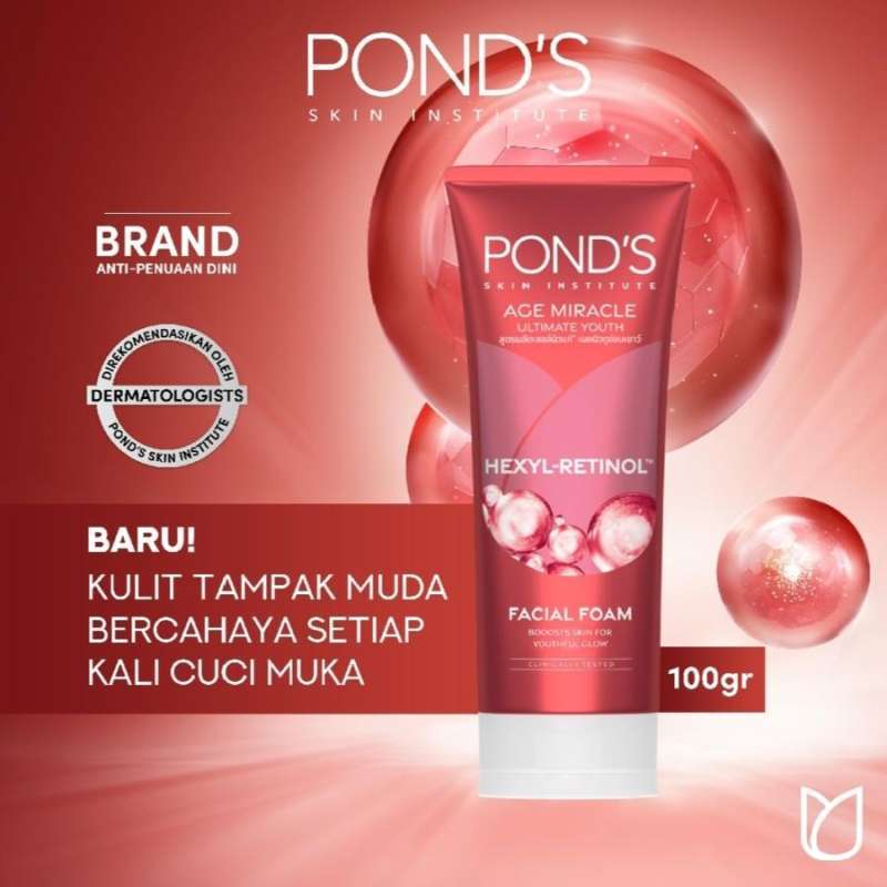 Jual PONDS Age Miracle Cell Regen Facial Foam 100g Di Seller Rivela Store Wijaya Kusuma Kota Jakarta Barat Blibli