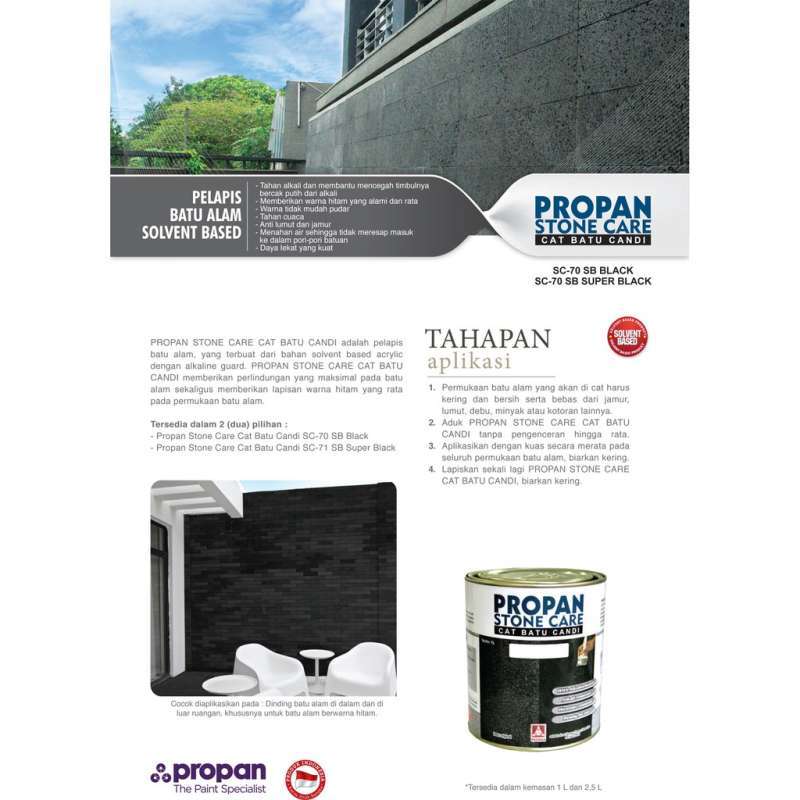 Jual Cat Propan Batu Candi 1 Liter Di Seller Warna Abadi Jogja - Ngampilan, Kota Yogyakarta | Blibli