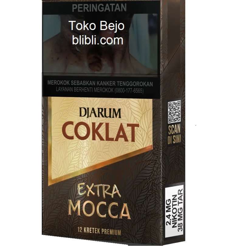 Jual Rokok Kretek Djarum Coklat Extra Mocca 12 Batang ( Harga Per Slop ...