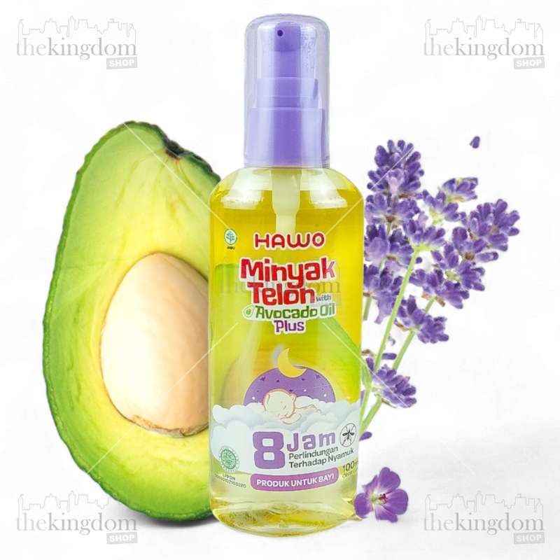 Jual Hawo Minyak Telon With Avocado Oil Plus Lavender Oil 60ml Night ...