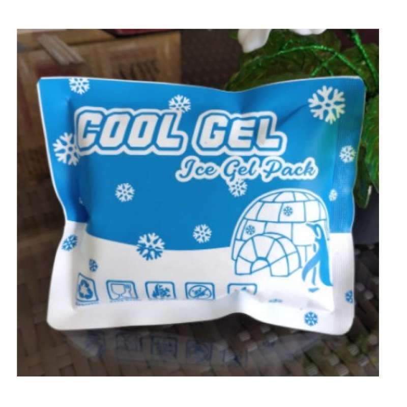 Jual Ice Gel Kecil 200g Merk Cool Gel - Blue Ice Pack Bukan Ice Gel ...