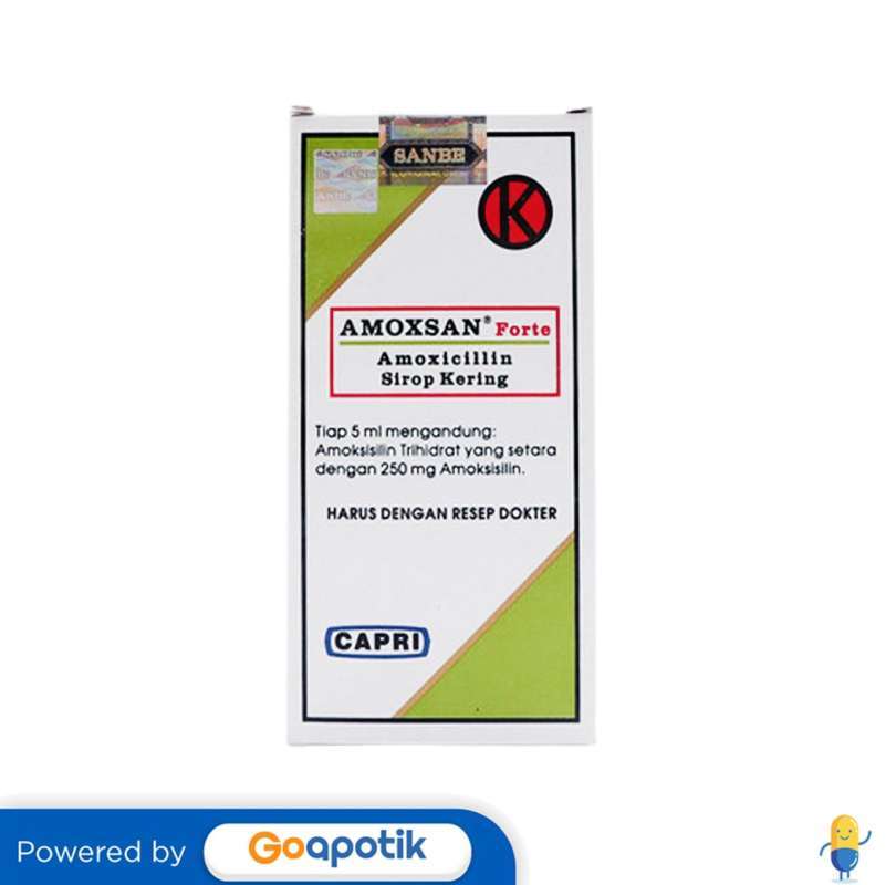 Jual Amoxsan Forte 250 Mg/5 Ml Dry Syrup 60 Ml Di Seller Apotek ...