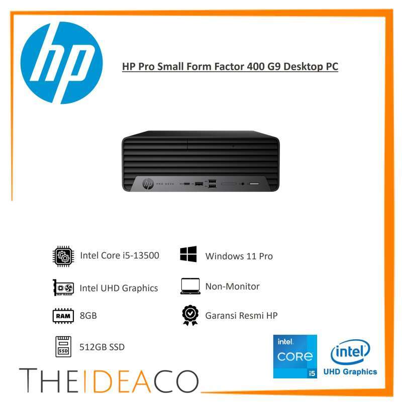 Jual Hp Pro Small Form Factor 400 G9 Desktop Pc I5-13500 8gb 512gb Ssd ...
