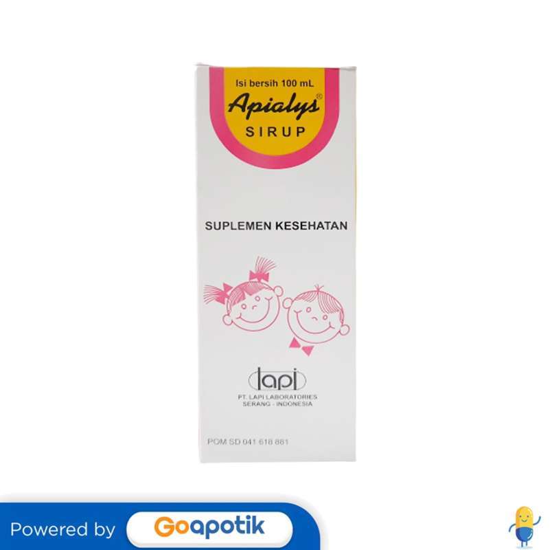 Jual Apialys Syrup Isi 100 Ml Botol Di Seller Apotek Cahaya Pratama ...