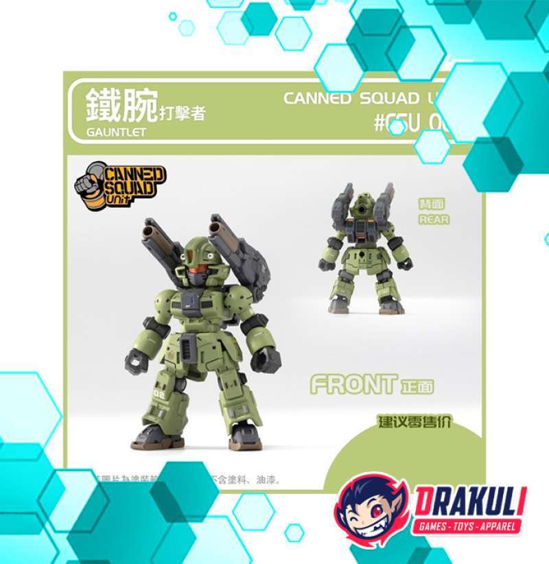 Jual Baichuan Model Kit Canned Squad Unit Csu 002 - Gauntlet Di Seller ...