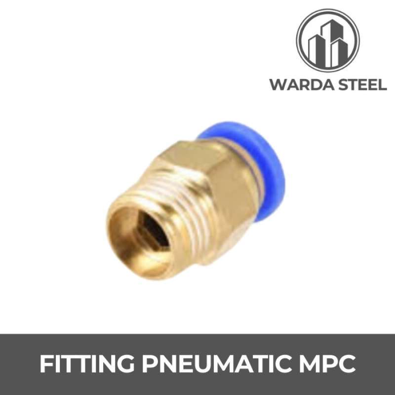 Jual Mpc 10 Fitting Pneumatic Lurus Drat Luar Slip Lock Selang - Male ...