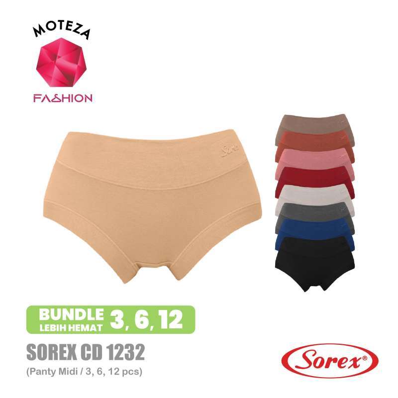 Jual Bundle Cd Sorex Isi 3 ; 6 ; 12 Celana Dalam Wanita - Cd 1232 ...