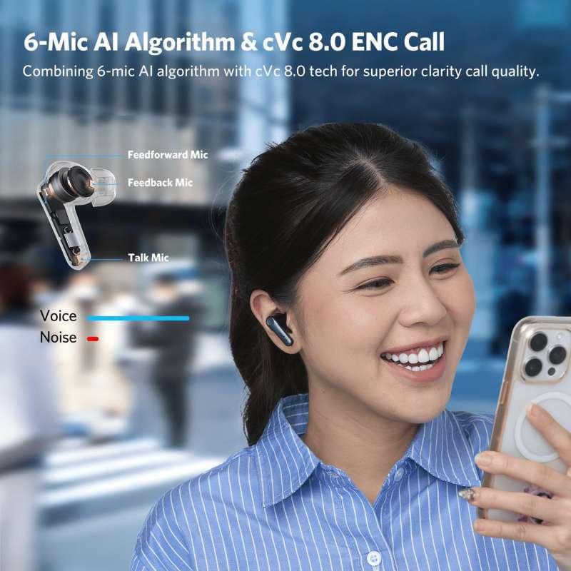 Promo Special Color Edition - Earfun Air Pro 4 - Anc Tws With ...