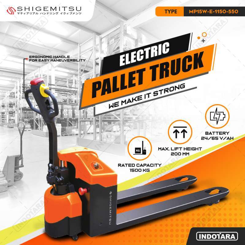 Harga Electric Pallet Truck 💯 Terbaru, Spesifikasi, & Kredit Mei 2025