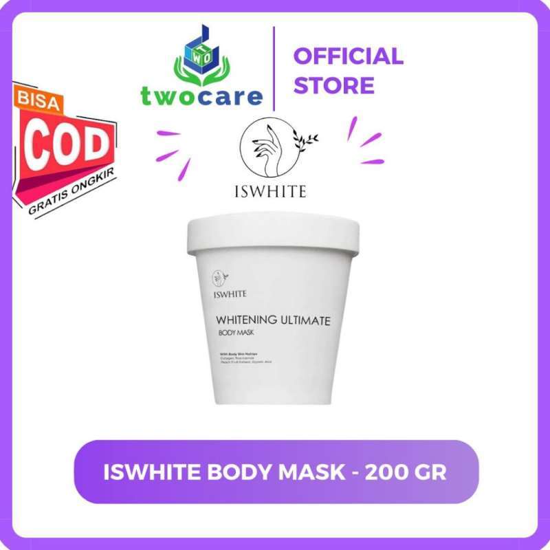 Jual Iswhite Ultimate Brightening Body Mask 200g Di Seller Twocare ...