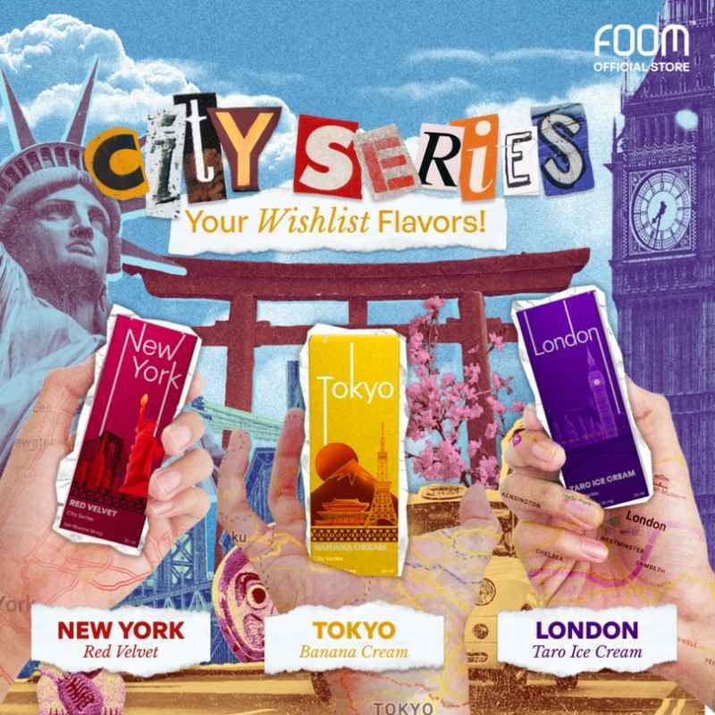 Jual Foom Liquid 30ml Taro Ice Cream (london) Di Seller Foom Store ...