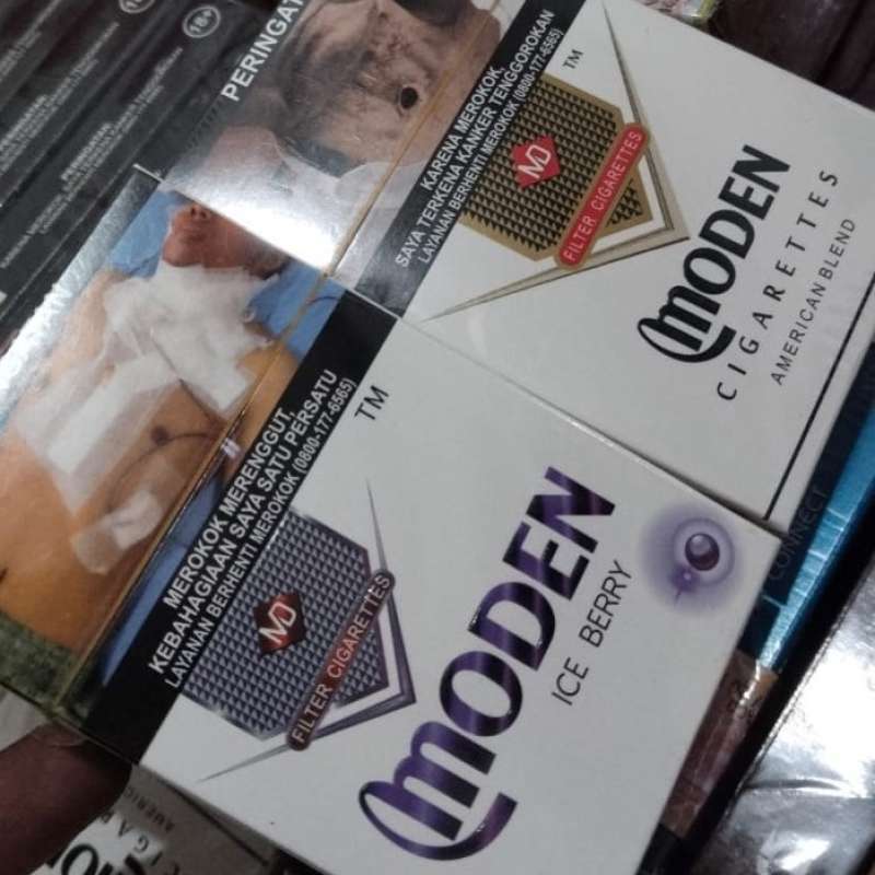 Jual Rokok Moden Spm 20 Batang Perslop 10 Bungkus - Ice Bery Di Seller ...