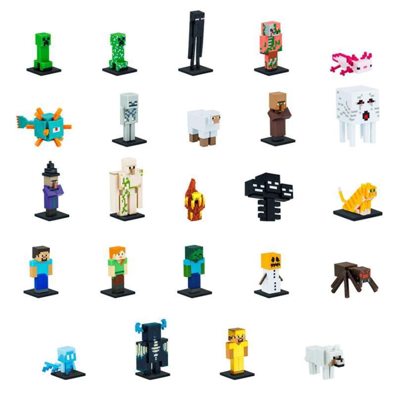 Promo Mainan Minecraft 3d Toppeez 1 Pack Foilbag Diskon 37% Di Seller ...
