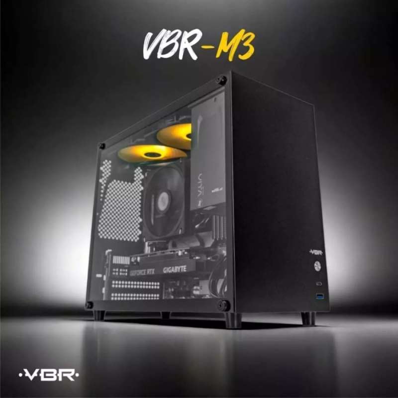 Jual Vbr M-3 Compact Micro Black High Perfomance M-atx Pc Case Casing ...