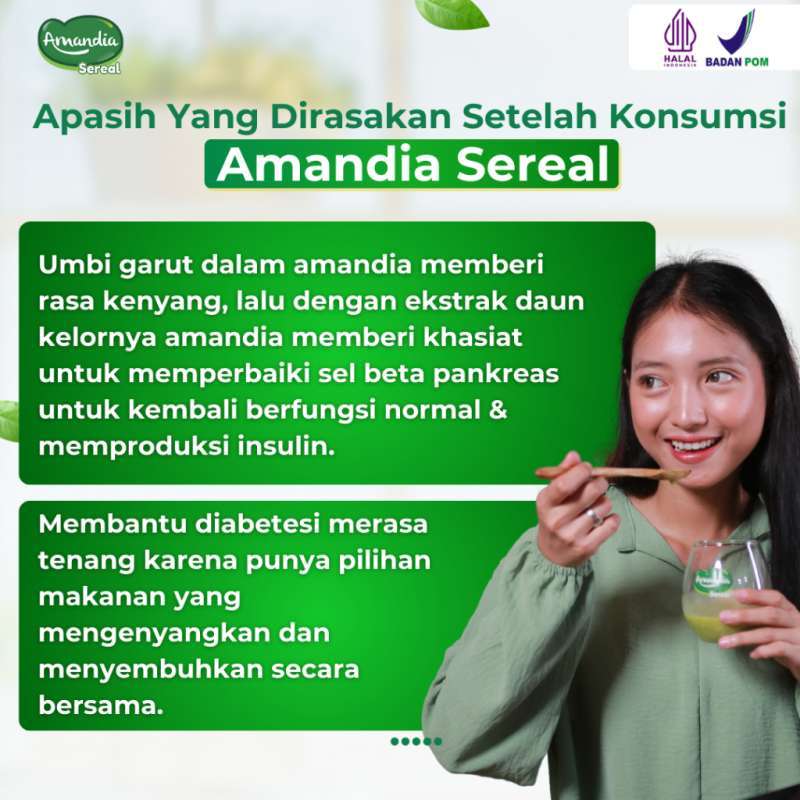 Promo Sereal Amandia Bantu Kendalikan Diabetes Menjaga Kadar Gula Darah ...