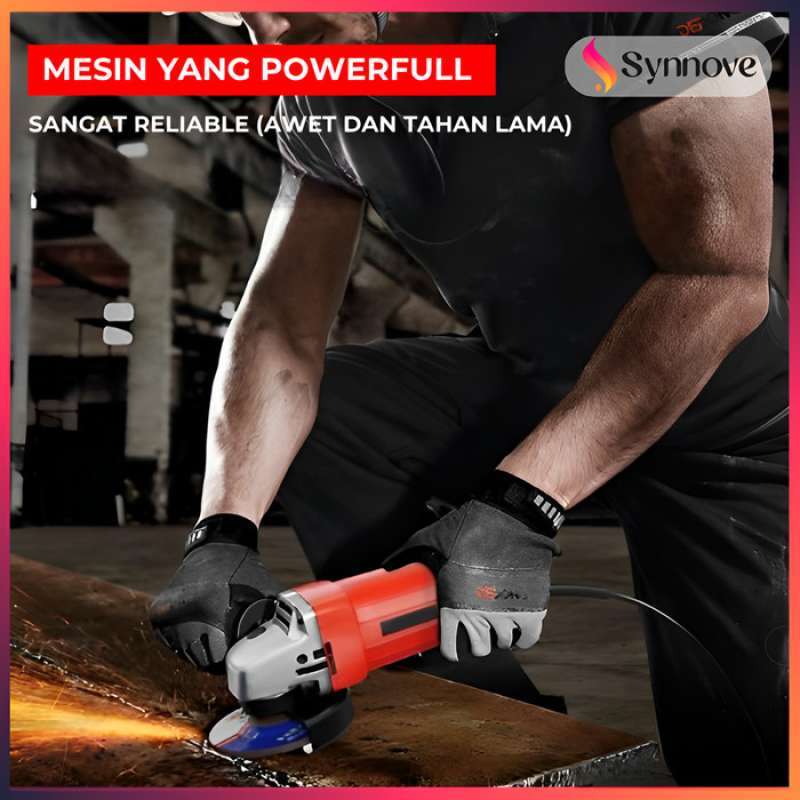 Promo Mesin Gerinda Tangan Listrik 4 Inch 400w Gerinda Portable Angle ...