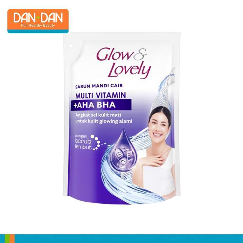Promo Glow & Lovely Body Wash Multivitamin With Aha Bha 400ml Diskon 5% ...