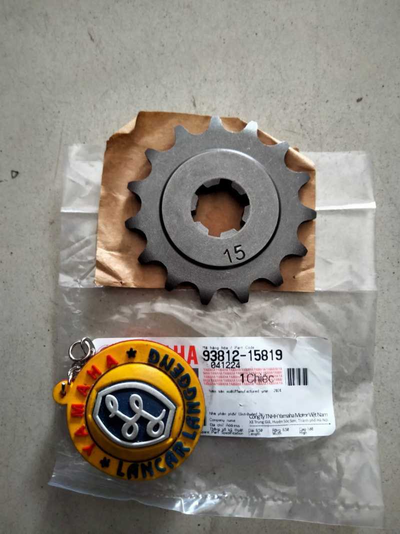 Jual Gear Depan / Gir Depan Yamaha Lexam Ukuran 15t Original Ygp 93812-15819 Di Seller Yamaha ...