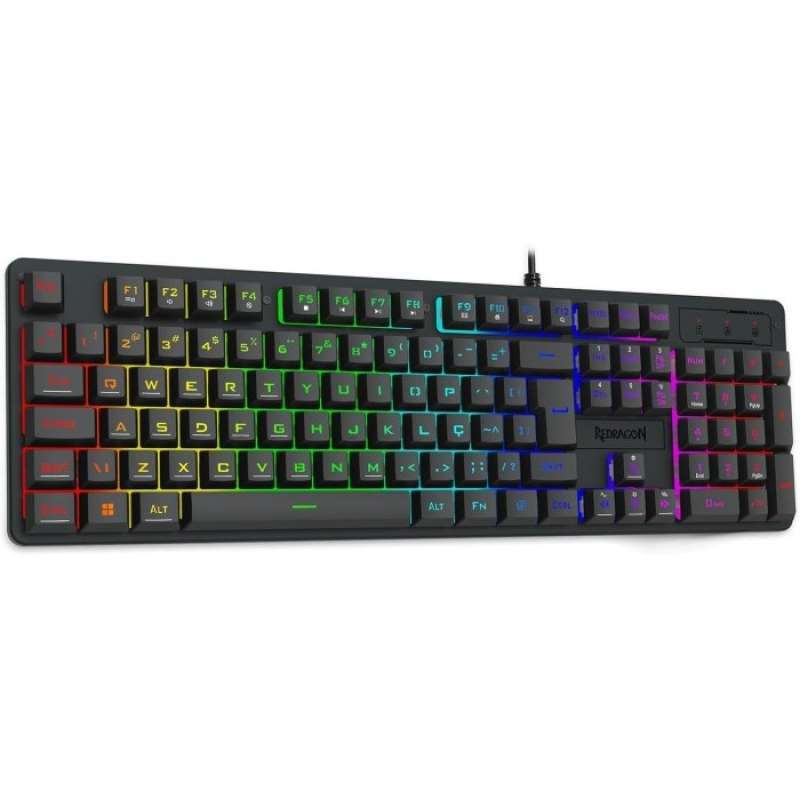 Promo Redragon Wired Membrane Gaming Keyboard Rgb Netherbane - K521-rgb ...