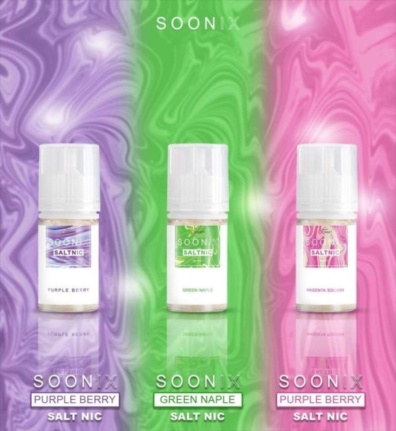 Jual Soonix Salt Nic 30mg 30ml Liquid Vape Saltnic Sonix Pods Pod ...