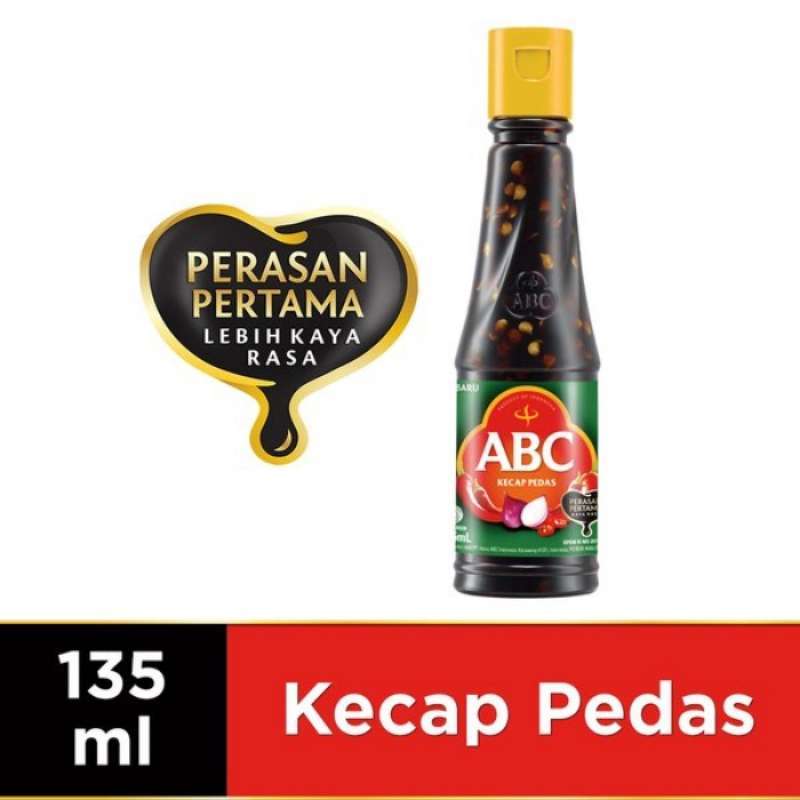 Jual Kecap Manis Pedas Abc Botol Plastik Kecil 135ml Murah Di Seller ...