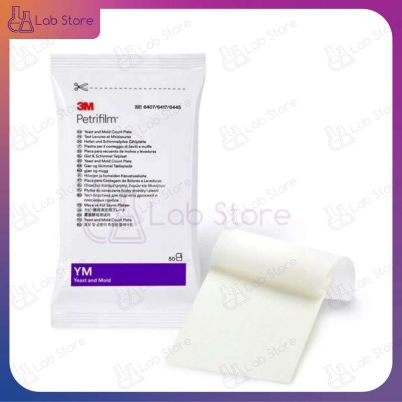 Jual 3m Petrifilm Yeast And Mold Count Plate Cat. 6417 @ 50 Pcs / Pouch ...