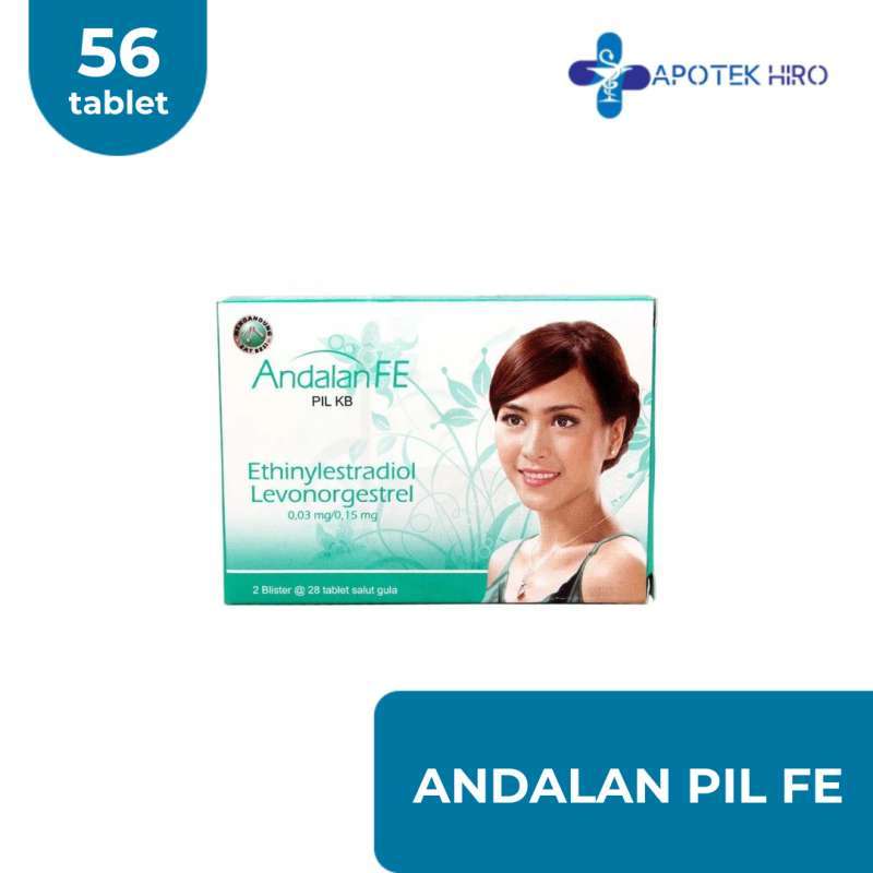 Jual Andalan Fe Pil Kb Box 2 Str @ 28 Tab Di Seller Apotek Hiro - Duri ...