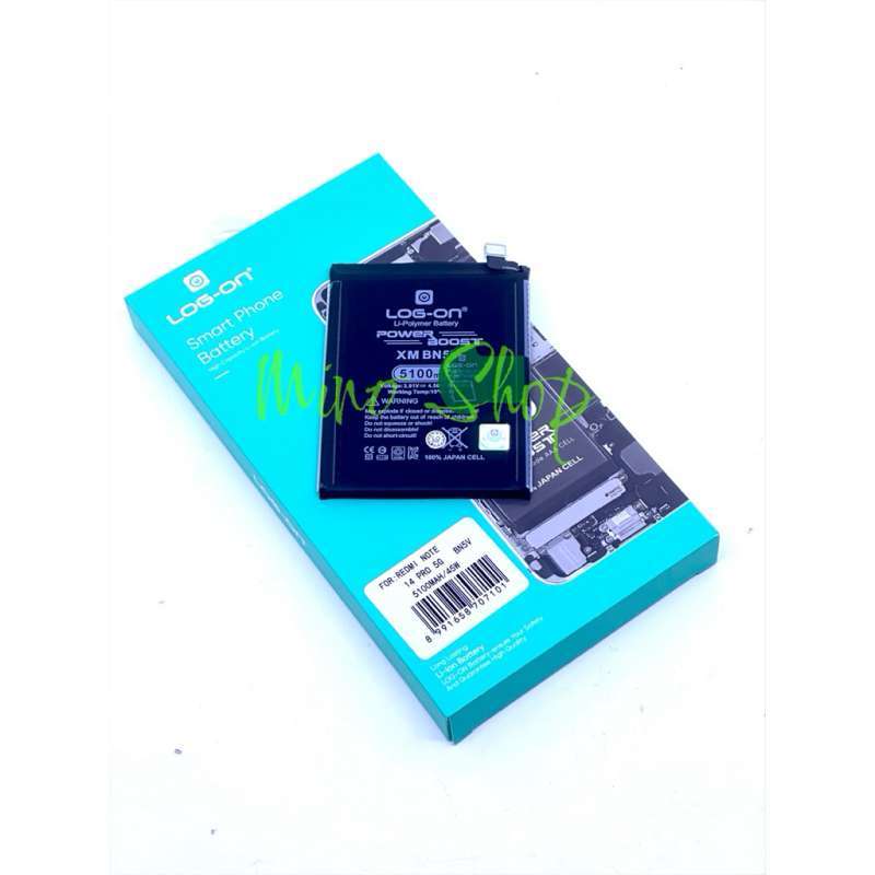 Jual Baterai Log On Redmi Note 14 Pro 5g Bn5v Power Boost Double Power ...