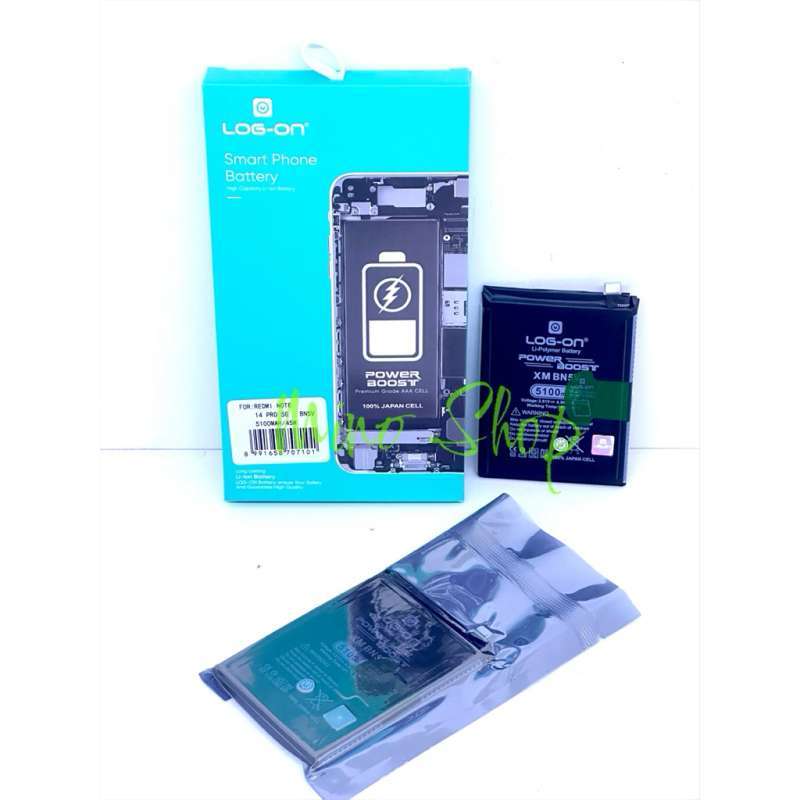 Jual Baterai Log On Redmi Note 14 Pro 5g Bn5v Power Boost Double Power ...