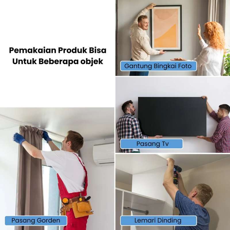 Promo Fisher Sekrup Angkur Baut Besi Pengait Dinding Tembok Beton M6 M8 ...