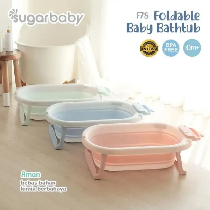Jual Sugarbaby F78 Set 8in1 & 4in1 Foldable & Standing Baby Bathtub ...