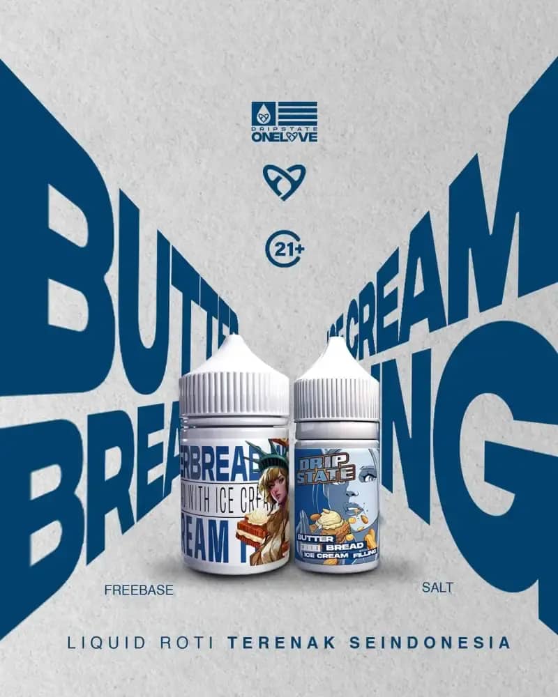 Jual Dripstate Butter Bread With Ice Cream Filling 60ml By Dripstate ...