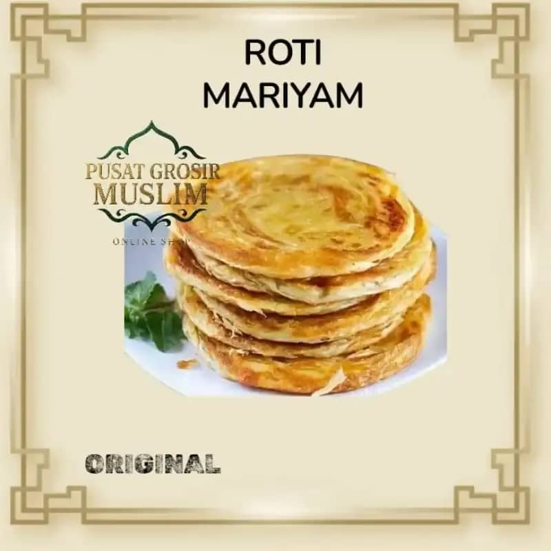 Jual (2 Pcs) Roti Cane Original / Roti Canai / Roti Maryam Frozen Rasa ...