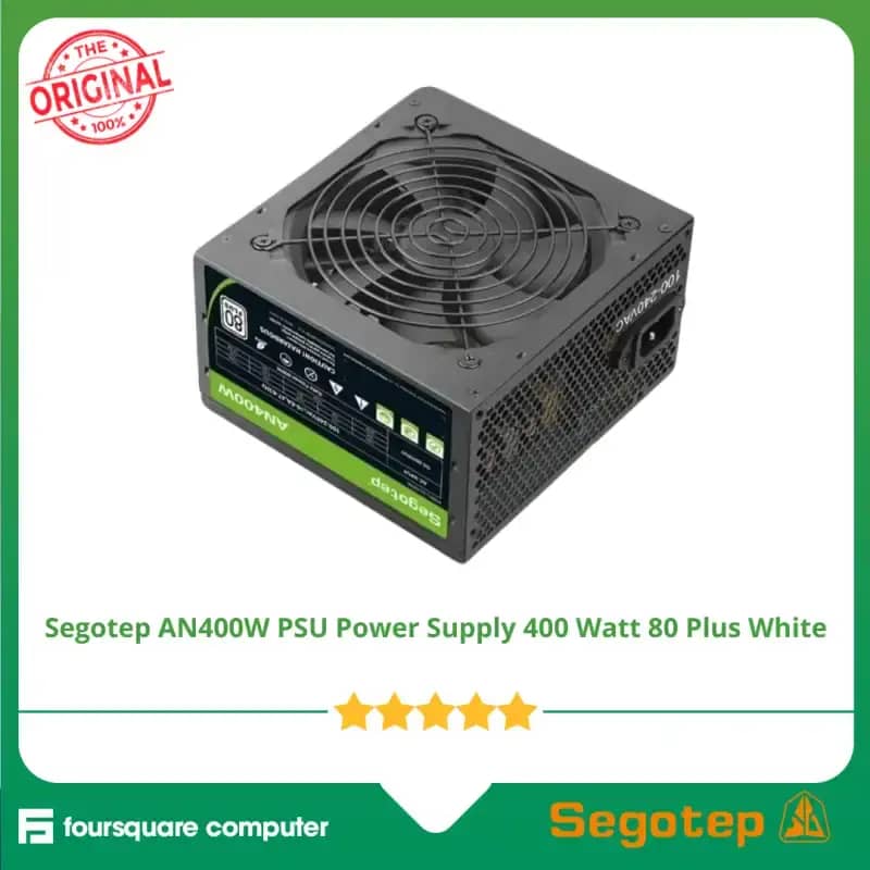 Jual Segotep An400w Psu Power Supply 400 Watt 80 Plus White Di Seller ...