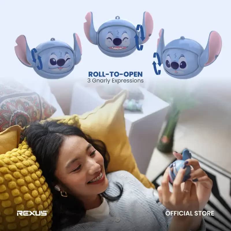 Promo Rexus Tws Na-12 Stitch Edition Earphone Bluetooth 5.3 - Touch ...