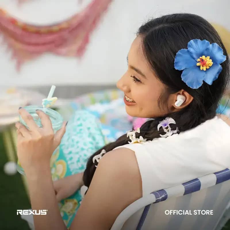 Promo Rexus Tws Na-12 Stitch Edition Earphone Bluetooth 5.3 - Touch ...