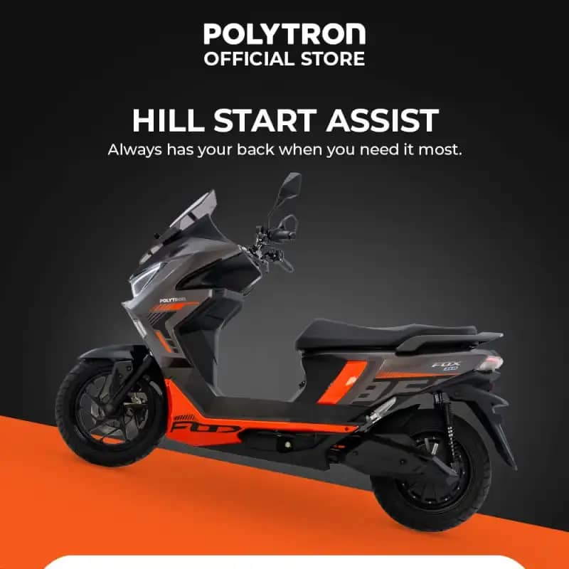 Promo Polytron Fox 350 - Battery As Service - Electric Sepeda Motor ...